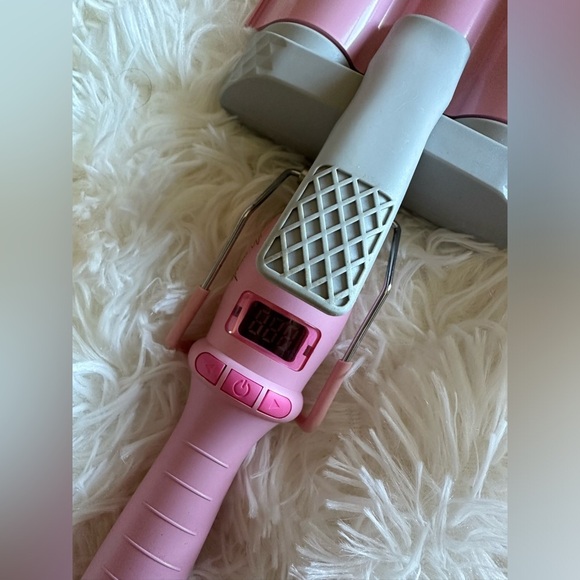 mermaid hair | Other | Mermaid Pro Hair Pink 25 Beach Og Waver Hot Tool ...